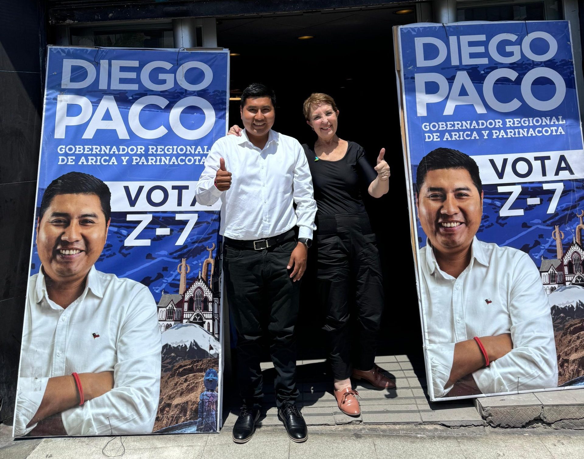 Gloria Hutt visita Arica en apoyo a Diego Paco y se reúne con la ...